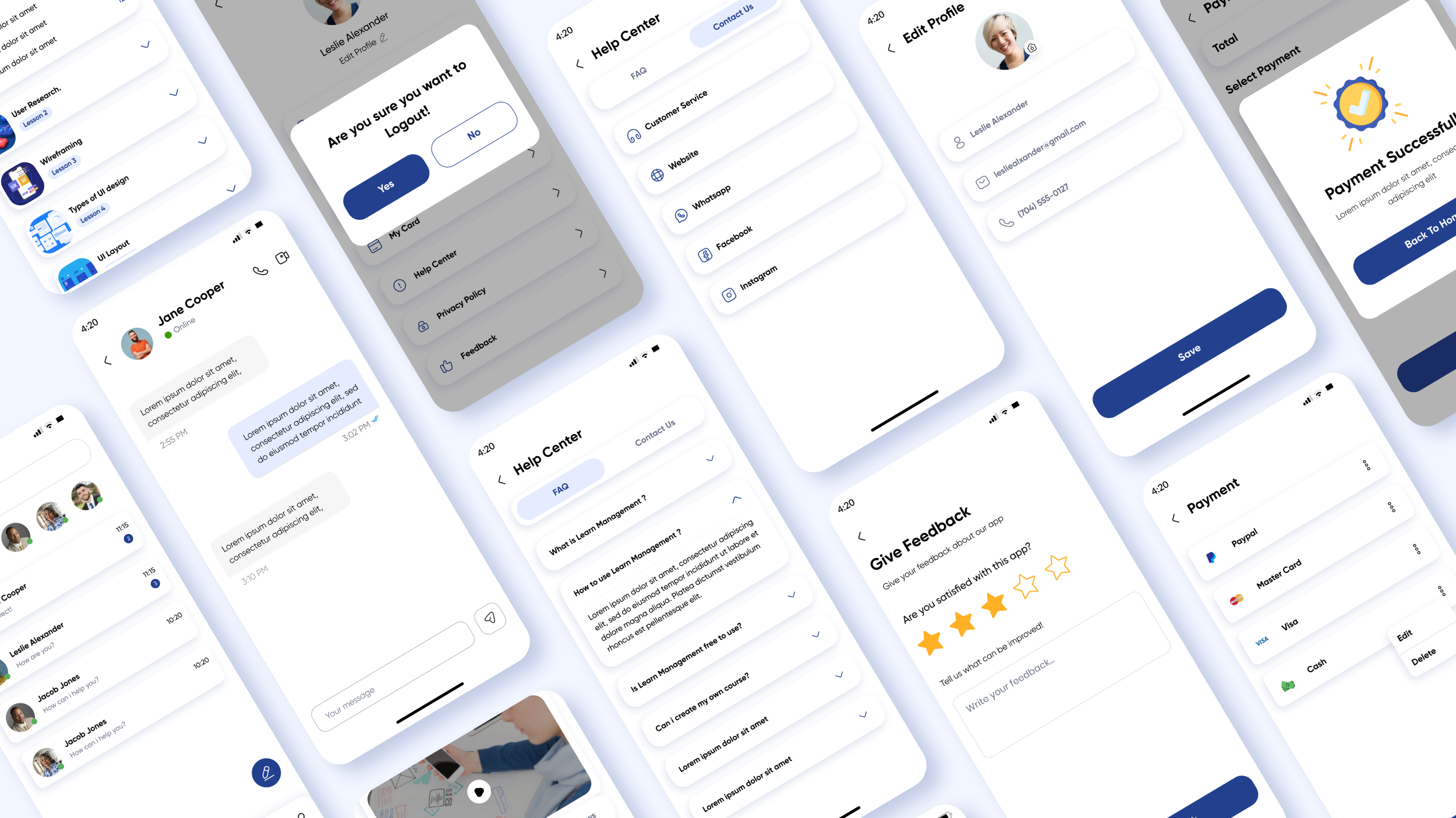 Entri - Education app | E-learning Management System Flutter 3.0(Android, iOS) app UI template ...